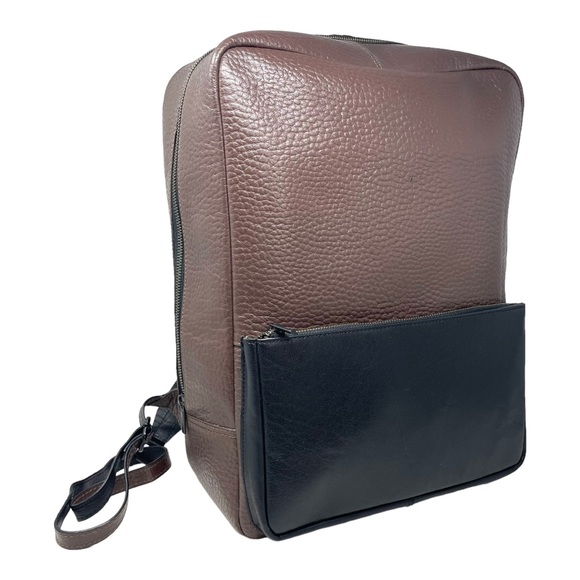 Vel Rossi | Bags | Vel Rossi Extra Large Brown Pebbled Leather Travel ...